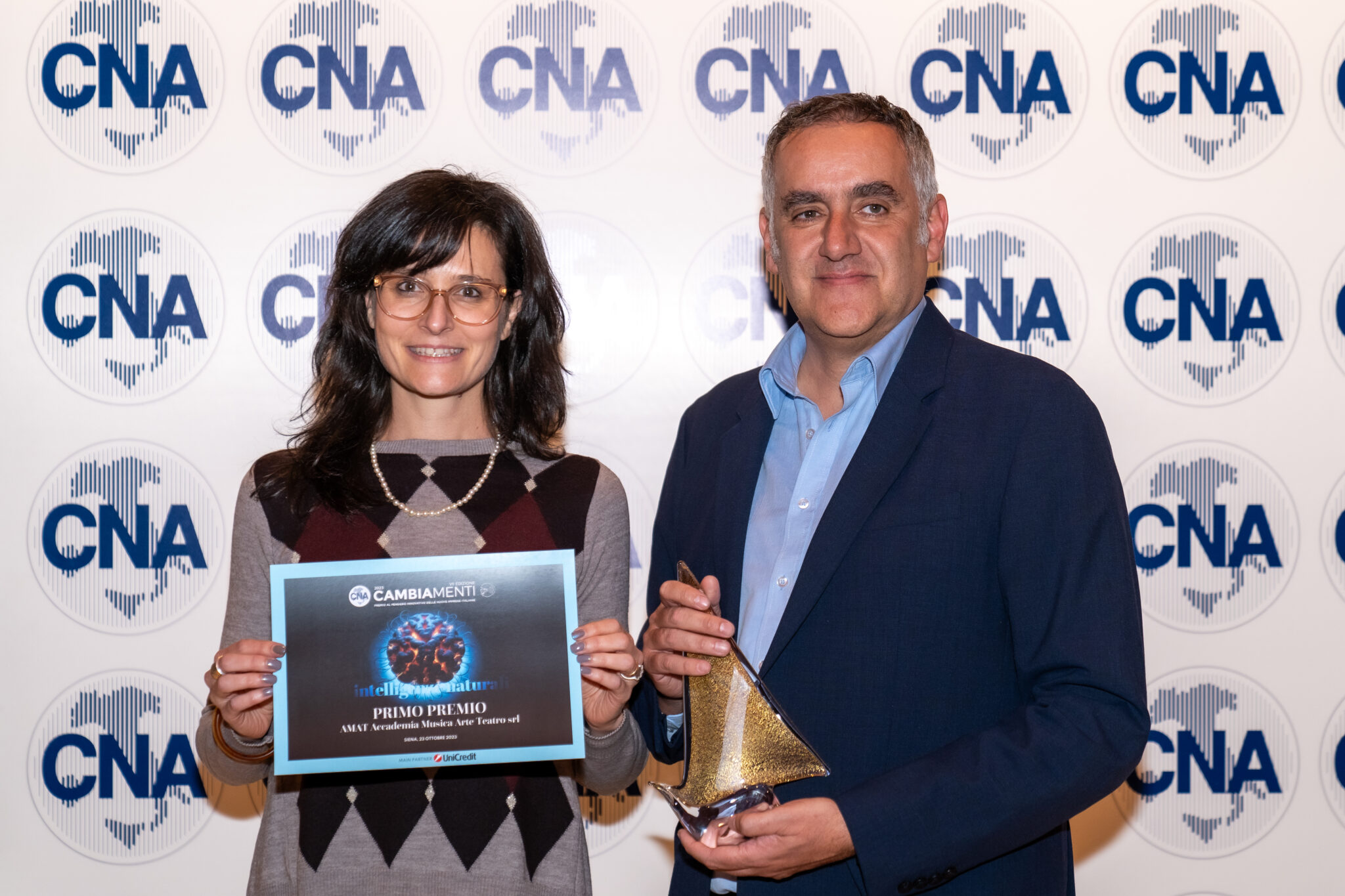 Amat wins CNA's Premio Cambiamenti award - AMAT